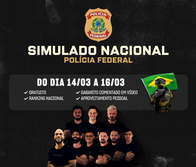 Simulado Nacional Polícia Federal - Projeto Caveira Simulado Nacional Polícia Federal - Projeto Caveira